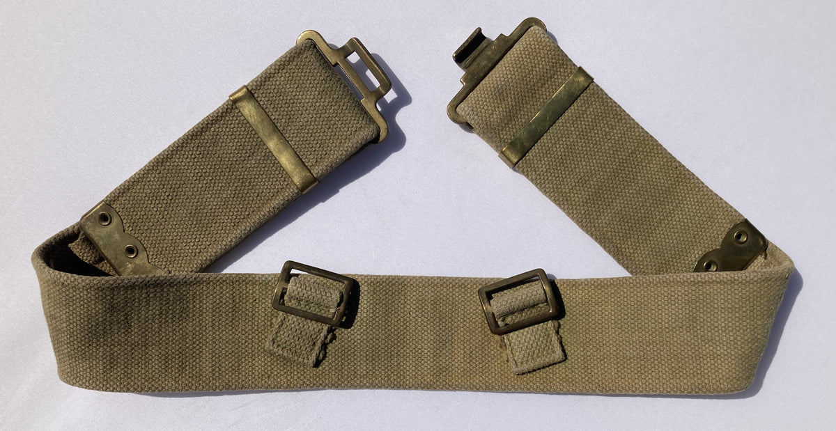 P37 Belt Khaki British WWII and Post-War Issue – camoLOTS.com