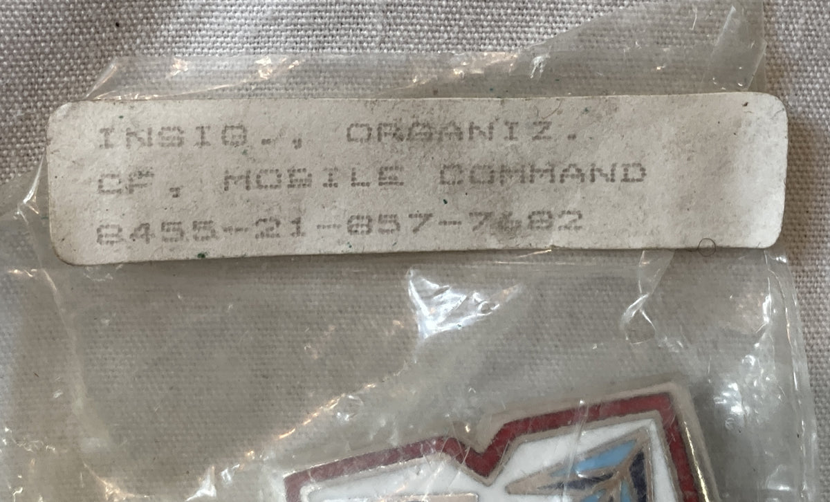 Canadian Forces Mobile Command Distinctive Unit Insignia Pin – camoLOTS.com