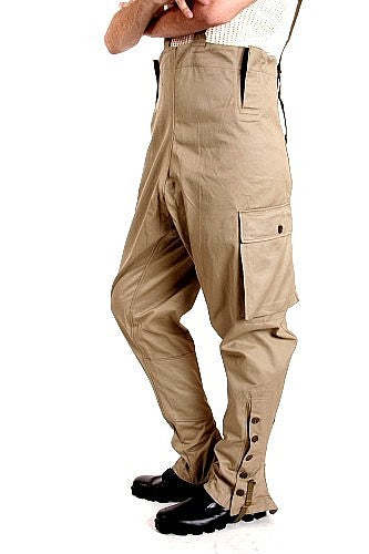 Motorcycle Dispatch Rider Pants w/ Suspenders – camoLOTS.com