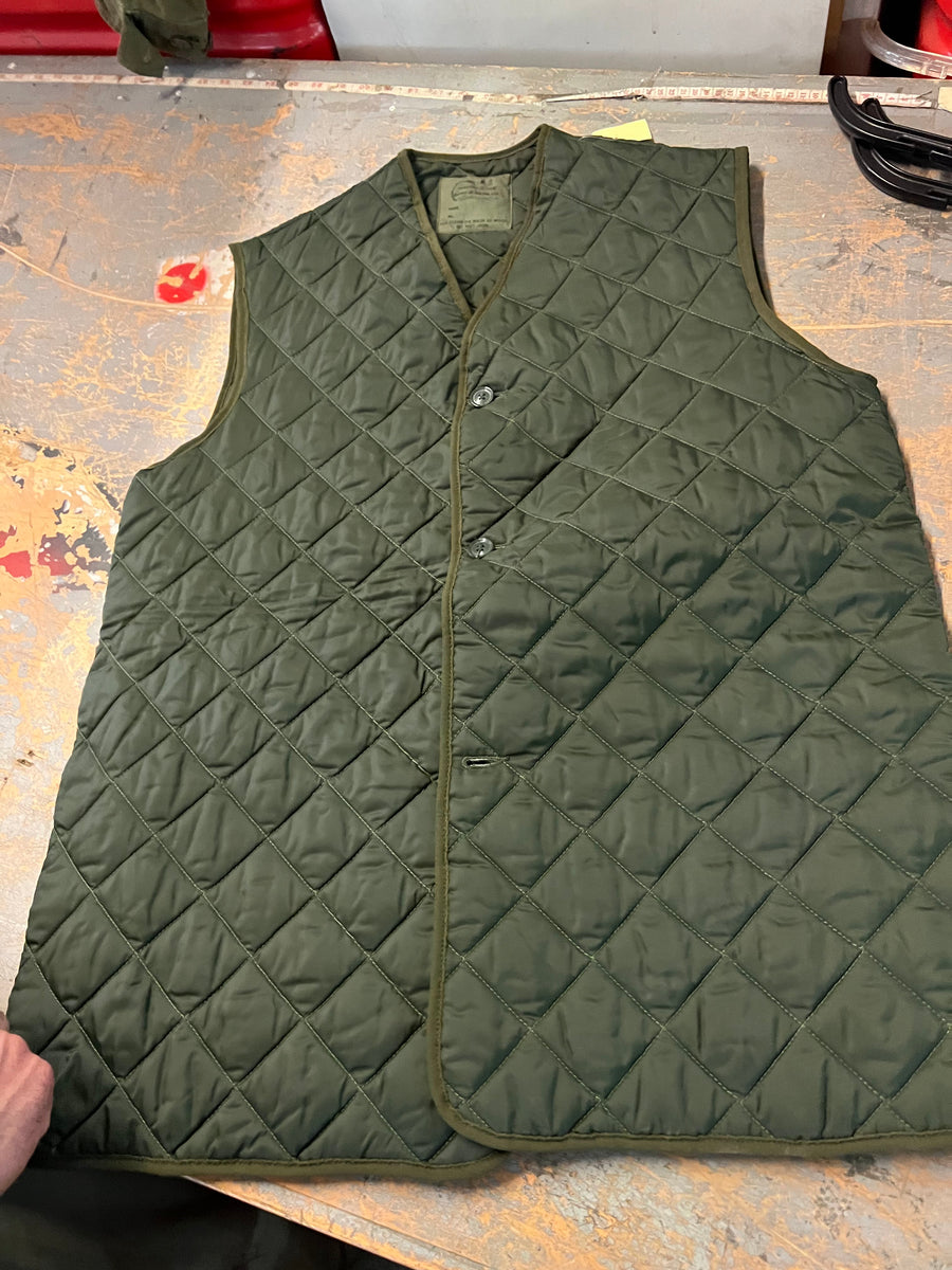 Vintage British Quilted Vest – camoLOTS.com