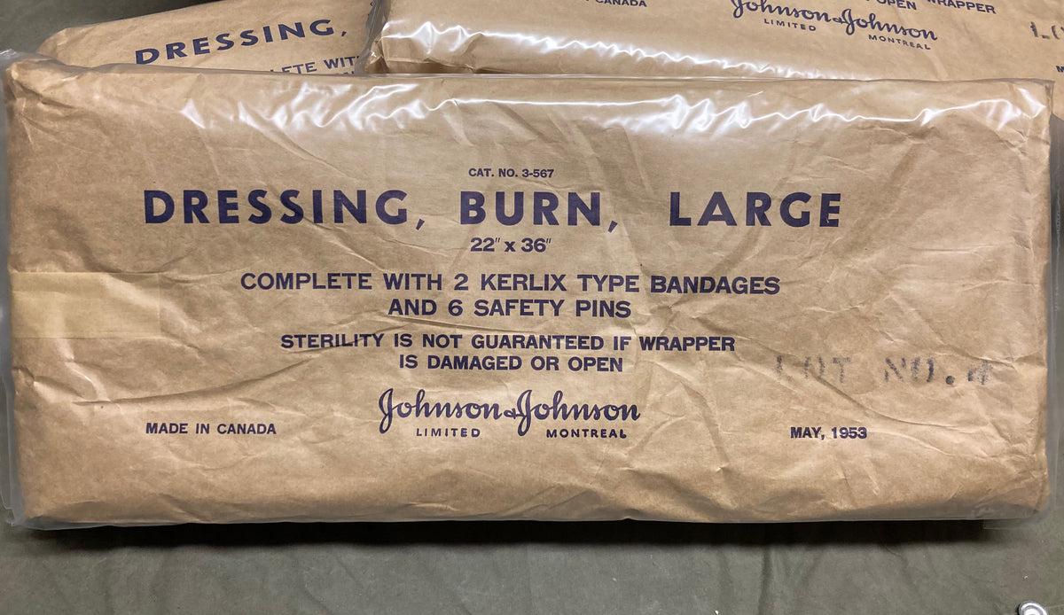 Large 22"x 36" Sterile Medical Field Dressing, RARE – camoLOTS.com